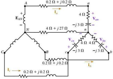 Q1: For the given circuit, if ð ‘½ð ’‚ð ’ = 120 ð ‘½âˆ 0Â°: a ...
