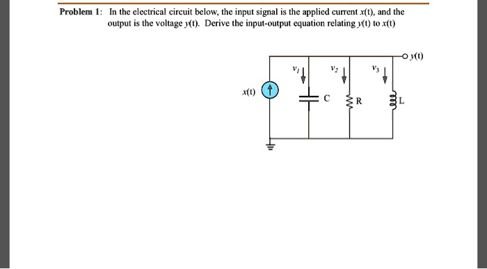 SOLVED: Can you solve this problem without using Laplace transform? Problem 1: In the electrical ...
