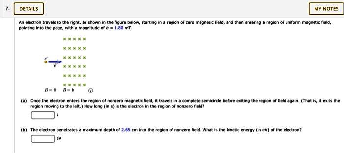 SOLVED:DETAILS My NOTES eecranuravel right, noun na NdurDeon Startino ...
