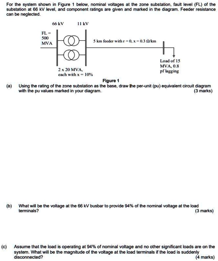 Please solve the problem. For the system shown in the figure below ...