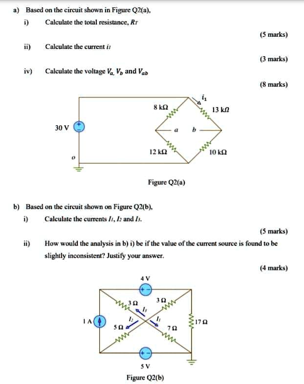 SOLVED: Please solve all questions step by step. aBased on the circuit ... SOLVED: Please solve all questions step by step. aBased on the circuit ...