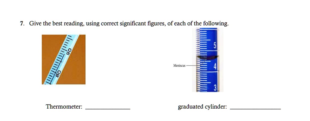 SOLVED:Give the best reading, using correct significant figures, of ...