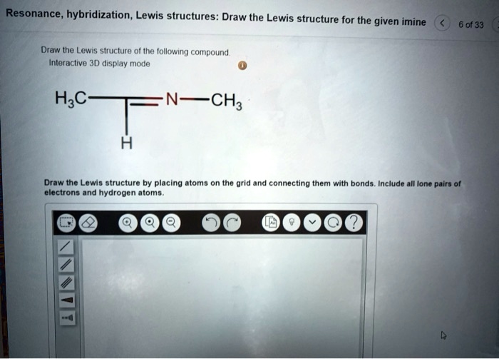 SOLVED: Resonance hybridization, Lewis structures: Draw the Lewis ...