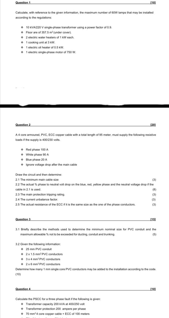 SOLVED: Calculate, with reference to the given information, the maximum ...