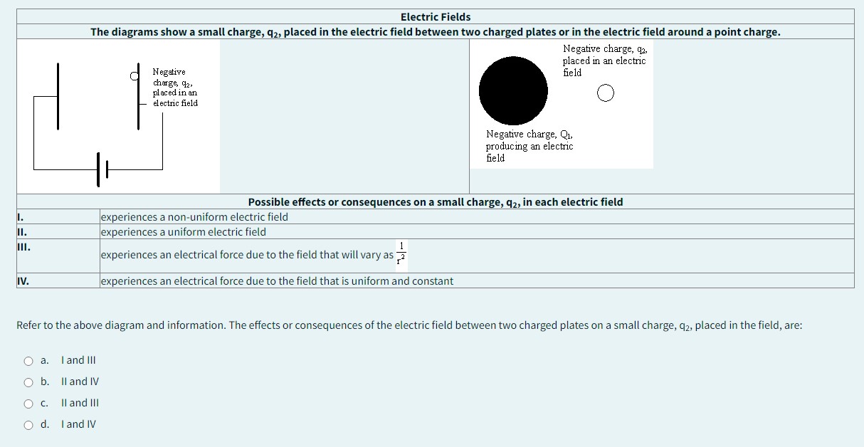 SOLVED: Refer to the above diagram and information. The effects or ...