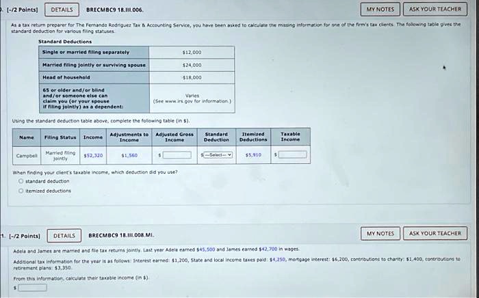 SOLVED: /2Points] DETAILS BRECMBC918.1.006. MY NOTES ASK YOUR TEACHER ...