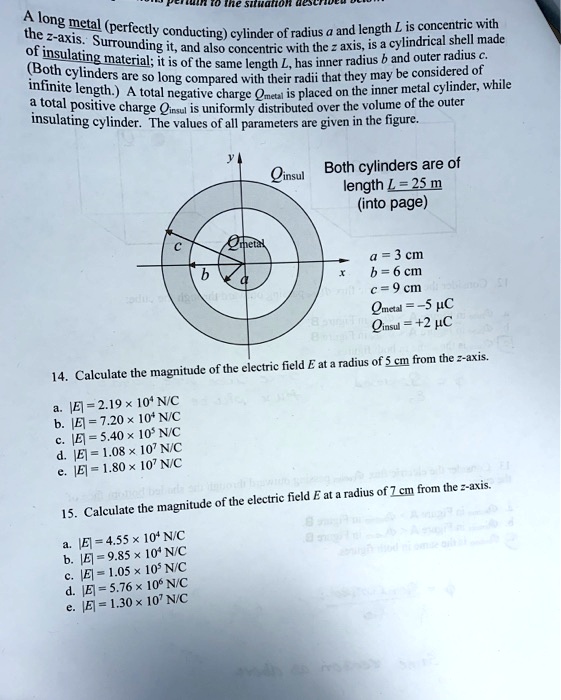 SOLVED: Manu long xiseta (perfectly conducting) cylinder of radius ... SOLVED: Manu long xiseta (perfectly conducting) cylinder of radius ...