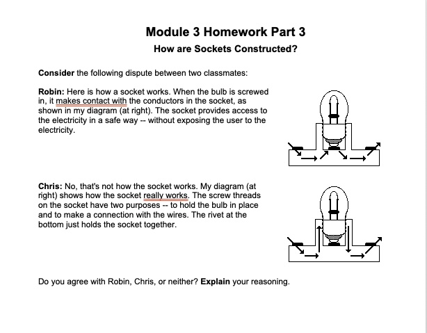 Module 3 Homework Part 3 How are Sockets...