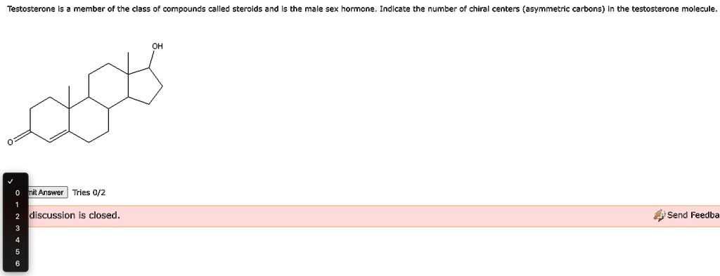 Testosterone is a member of the class of compounds called steroids and ...