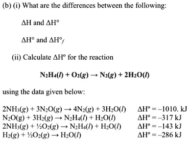 what are the differences between the following ah and ah ah and ah ii calculate ah for the ...