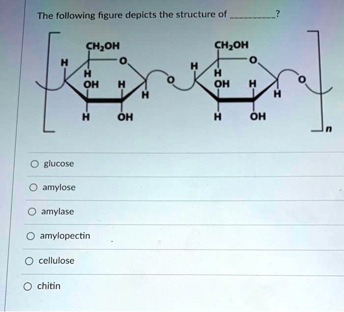 SOLVED: The following figure depicts the structure of Chzoh CHzOh OH OH ... SOLVED: The following figure depicts the structure of Chzoh CHzOh OH OH ...