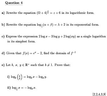 Simple Exponential Form
