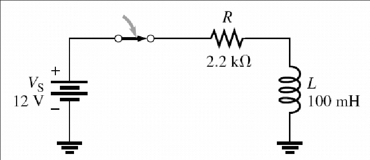 SOLVED: In the figure above, assume that the circuit has been fully ...