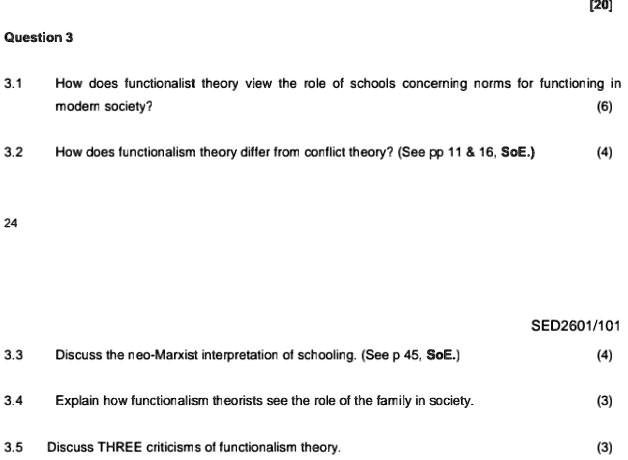 SOLVED: Please assist in answering all questions below [20] Question 3 ...