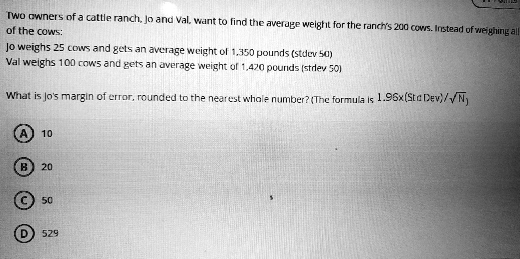 VIDEO solution: Two owners of a cattle ranch, Jo and Val, want to find ...