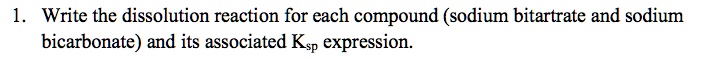SOLVED:Write the dissolution reaction for each compound (sodium ...