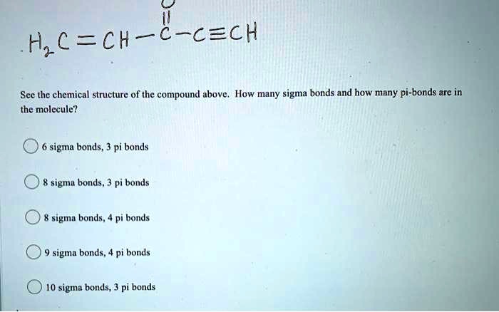 SOLVED:Hc=ch_c-czch Sec thc chemical structure of the compound above ...
