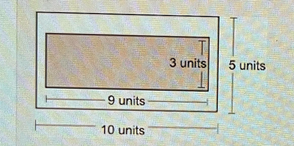 SOLVED: PLEASE HELP :c The figure below shows a shaded rectangle inside ...