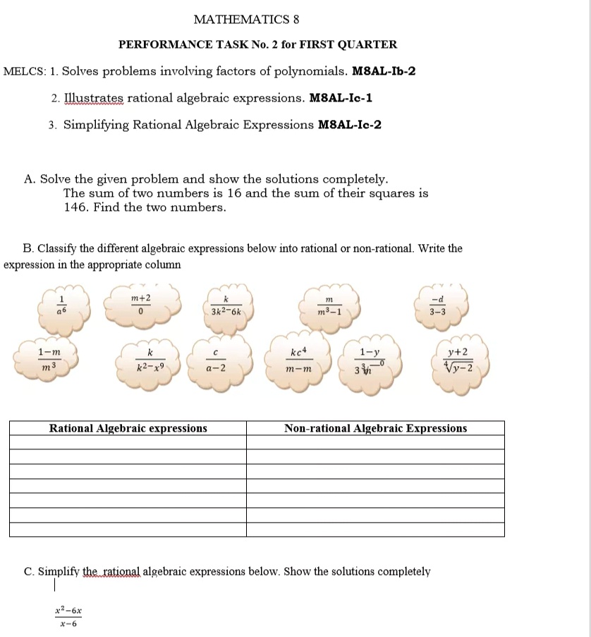 Algebraic Expression