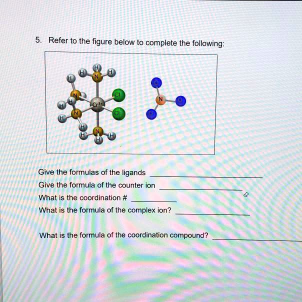 SOLVED:Refer to the figure below to complete the following: Give the ...