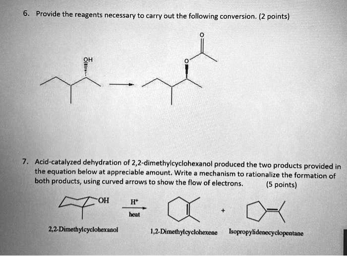 SOLVED: Provide the reagents necessary to carry out the following ...
