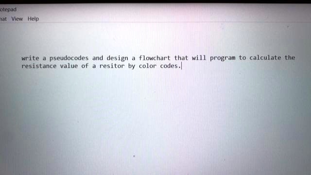 Solved Help Write Pseudocode And Design A Flowchart For A Program That 0183