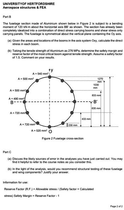 UNIVERSITYOF HERTFORDSHIRE Aerospace structures FEA Part B The fuselage ...