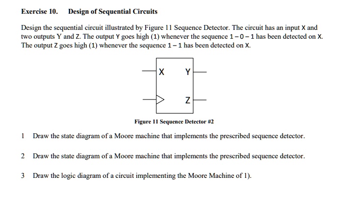 Exercise 10 Design Of Sequential Circuits Design The Sequential Circuit Illustrated By Figure