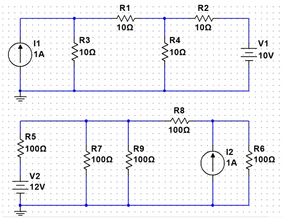 SOLVED: 1) Calculate the current through R4 using source ...