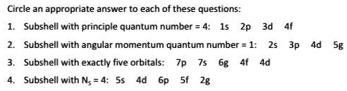 SOLVED: Circle an appropriate answer to each of these questions ...
