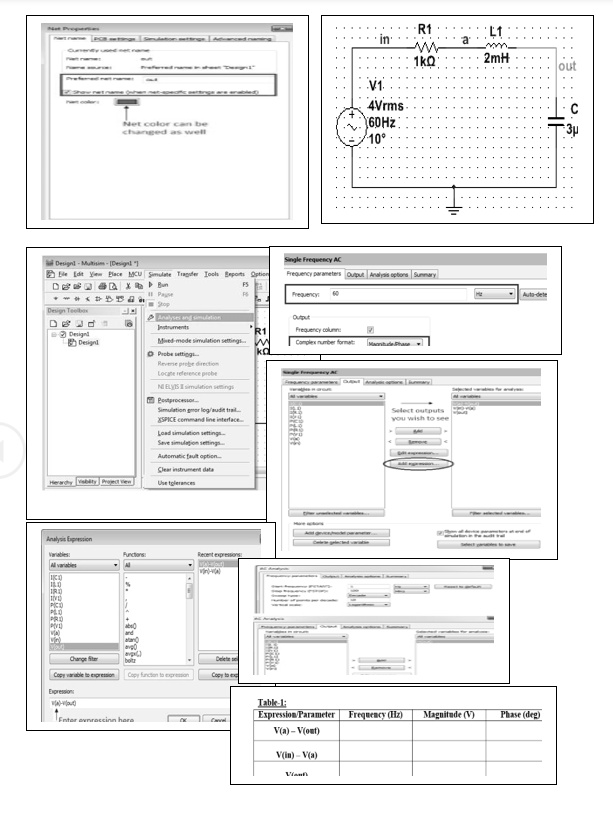 SOLVED: Aim of the Experiment: This experiment consists of an RLC ... SOLVED: Aim of the Experiment: This experiment consists of an RLC ...
