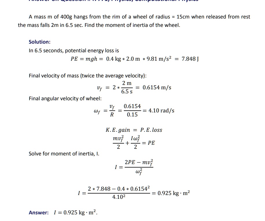 SOLVED: Texts: For this type of question, should we consider the final ...