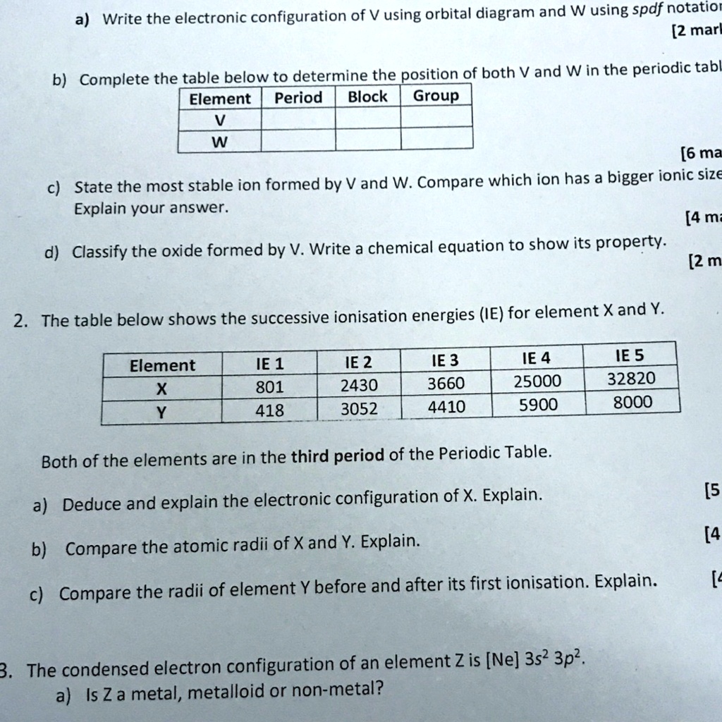 SOLVED: 'Please explain to me how to answer no.2 questions Write the ...