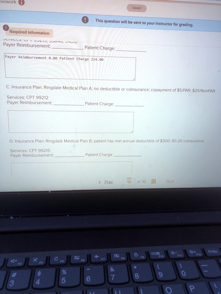 Required information This question will be sent to your instructor for ...