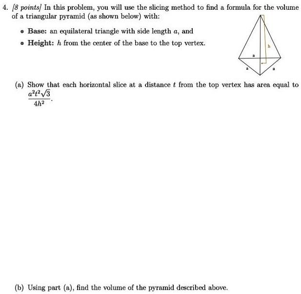 SOLVED: In this problem, you will use the slicing method to find the ...