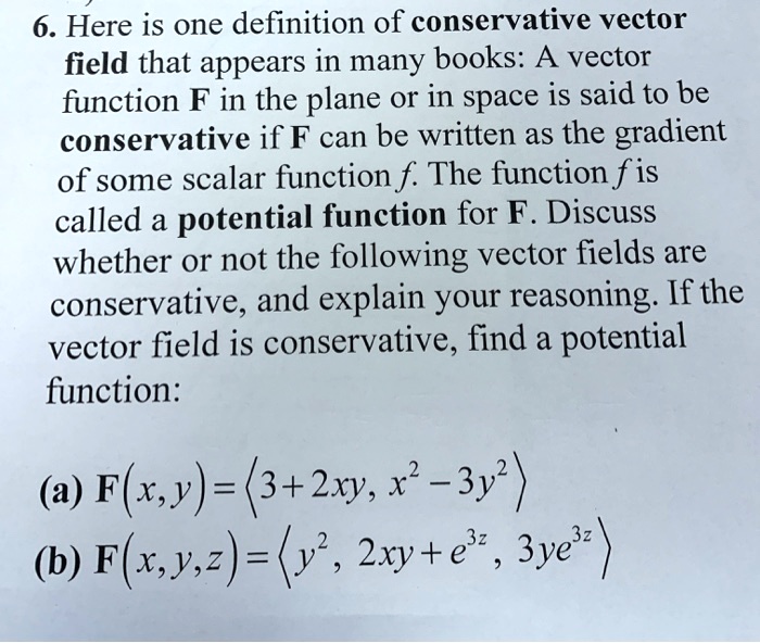 Conservative Vector Field