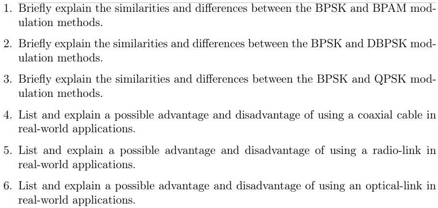 VIDEO solution: 1. Briefly explain the similarities and differences ...