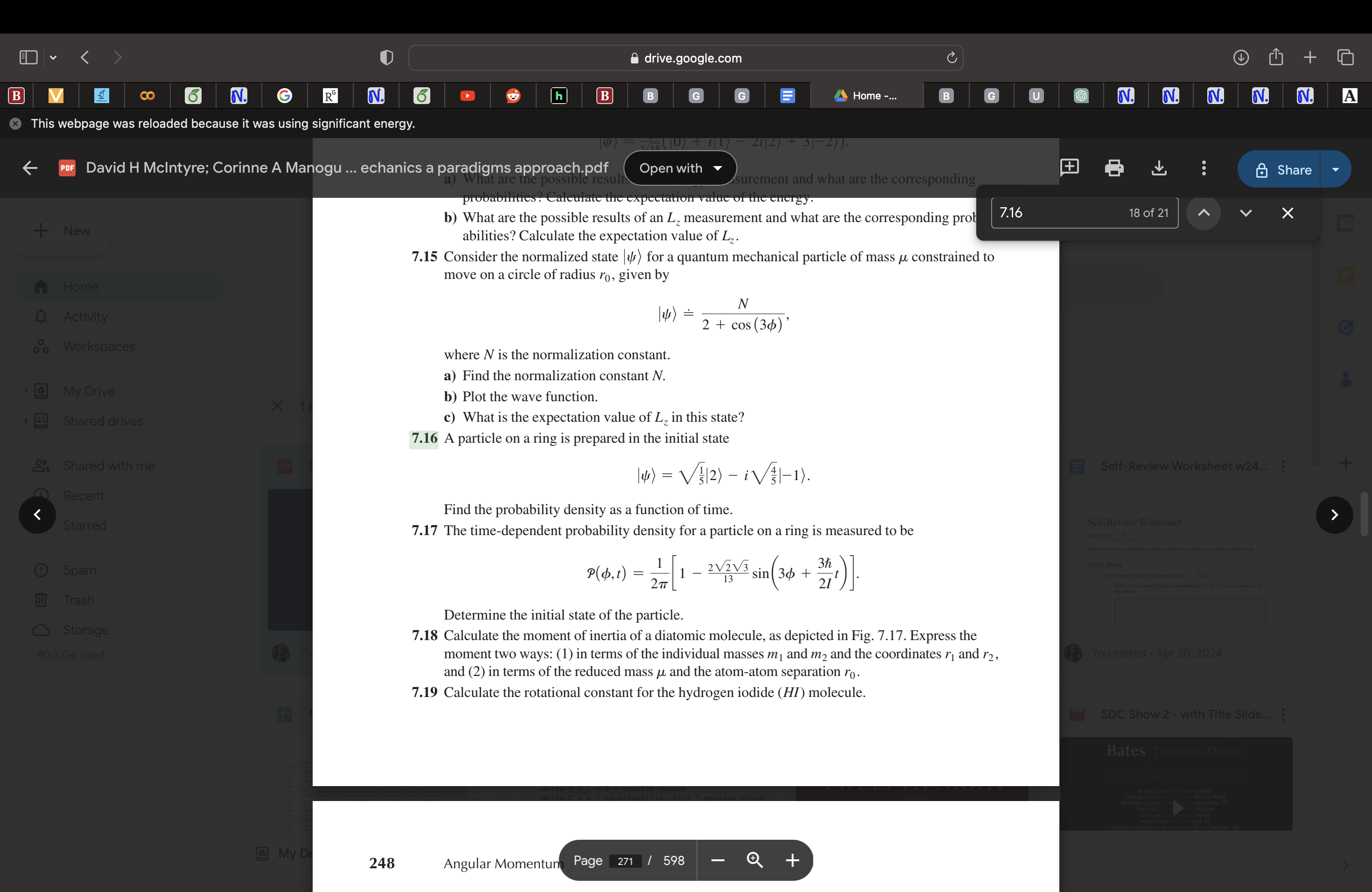 This webpage was reloaded because it was using significant energy ...