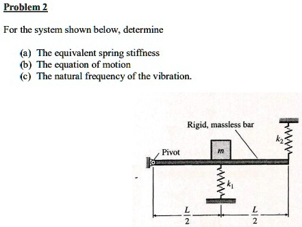 SOLVED: 'For the system shown below, determine (a) The equivalent ...
