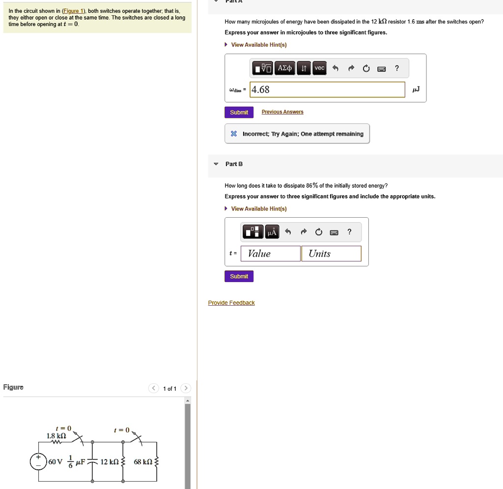 In the circuit shown in (Figure 1), both switches operate together ...