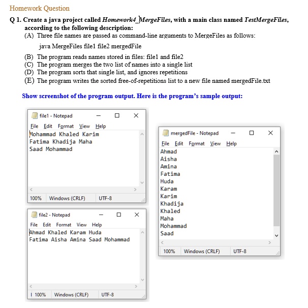 Solved Create A Java Program And Please Explain How To Run Code On Cmd Homework Question Q1