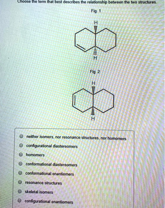 SOLVED: Choose the tem that best describes the relationship between the ...