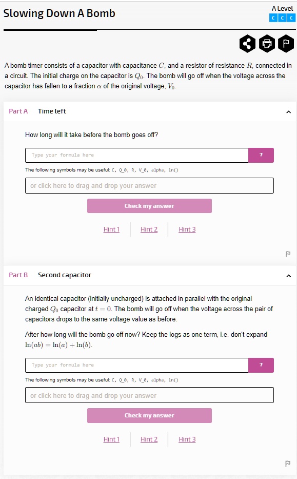isaac physics slowing down a bomb slowing down a bomb a level a bomb timer consists of a ...