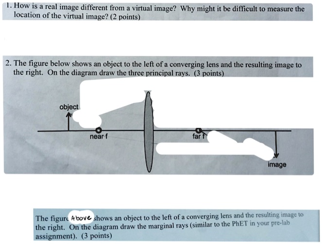 SOLVED: How is real image different from virtual image? Why might it be ...