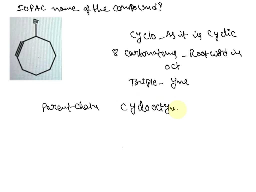 SOLVED: 15 Questions (4 points) Provide the correct IUPAC/systematic ...