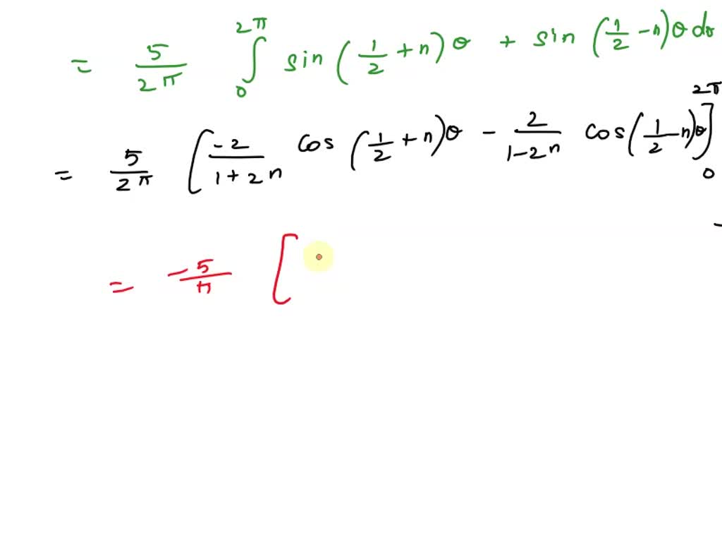 SOLVED: Determine the Fourier series for the full wave rectified sine ...