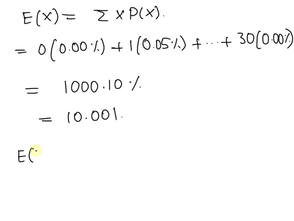 SOLVED: Chapter 6: Binomial Poisson istruution Understand the ...