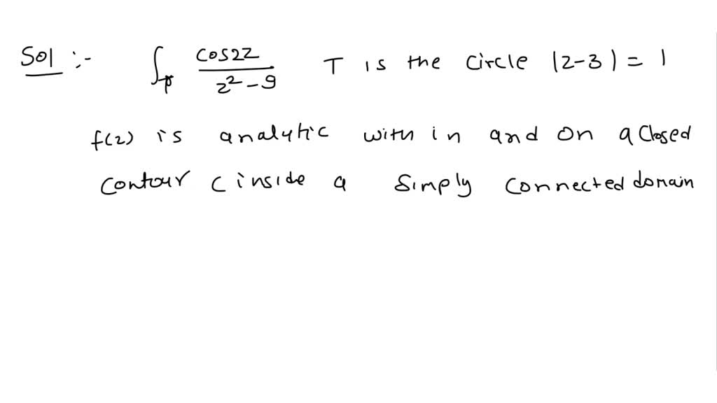 SOLVED: (3) Calculate the complex integral ointC (1)/(z(z^(2)-1))dz, where the closed contour C ...