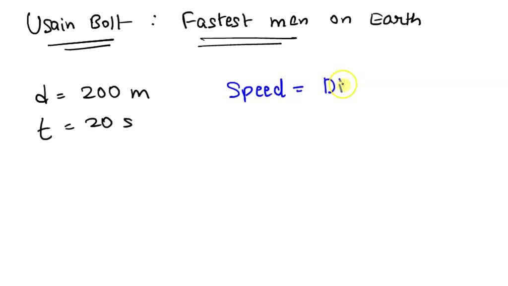 SOLVED: Calculate the avarage speeds of students of your class we who ...