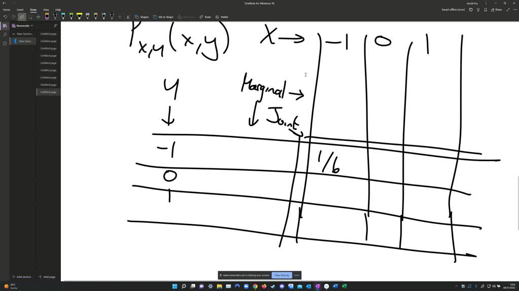 SOLVED: a) Give a condition on two variables X and Y such that E[XY ...